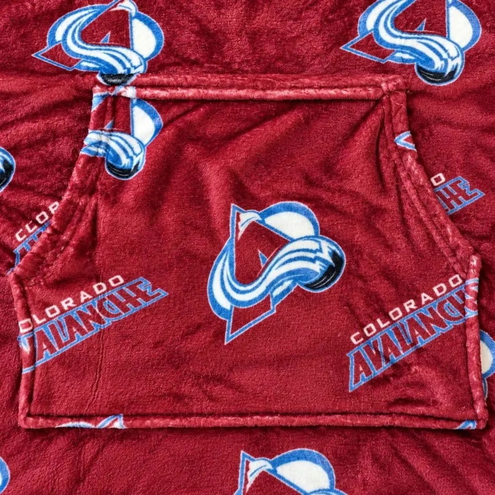 Mikinová televizní deka NHL Colorado Avalanche - vel. S
