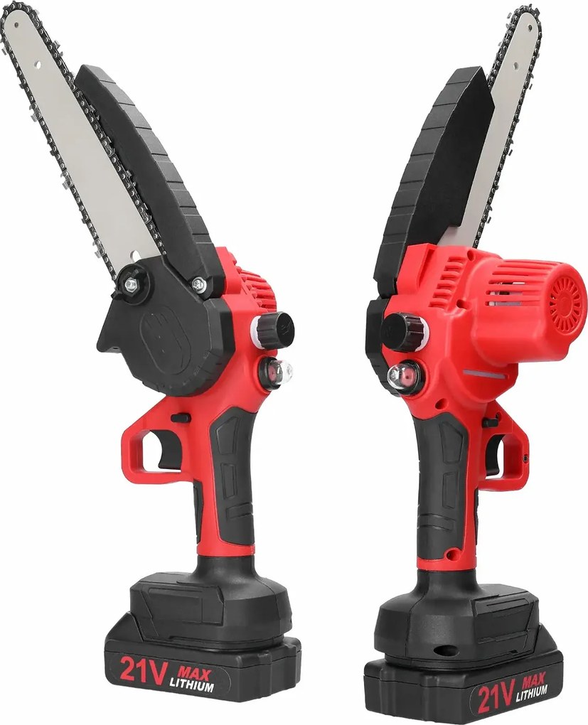 AKU pilka s olejovým mazáním, 2x baterie 8" 21V