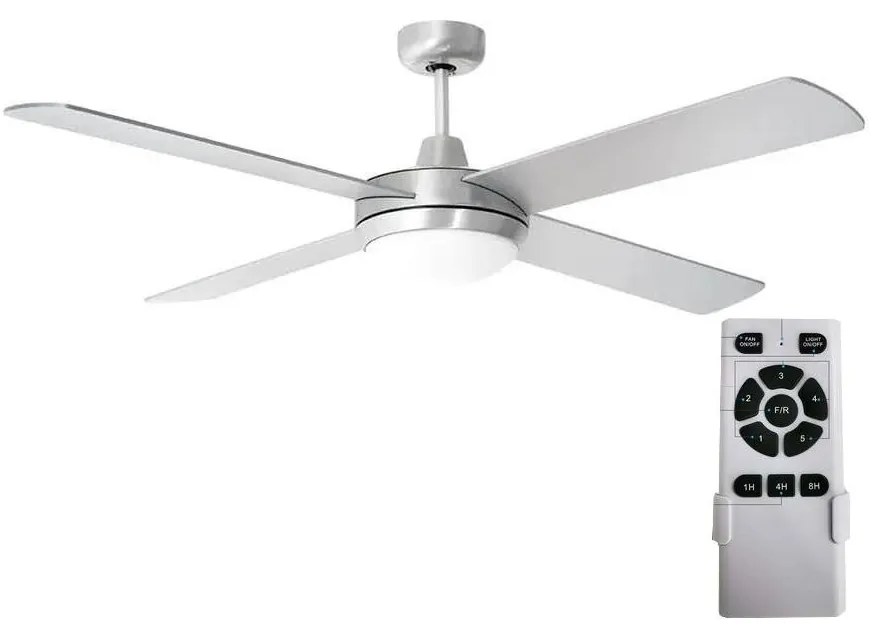 V-Tac Stropní ventilátor 2xE27/35W/230V + DO VT0852