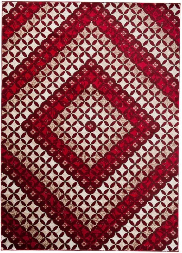 Kusový koberec Tango vínový, Velikosti 80x150cm