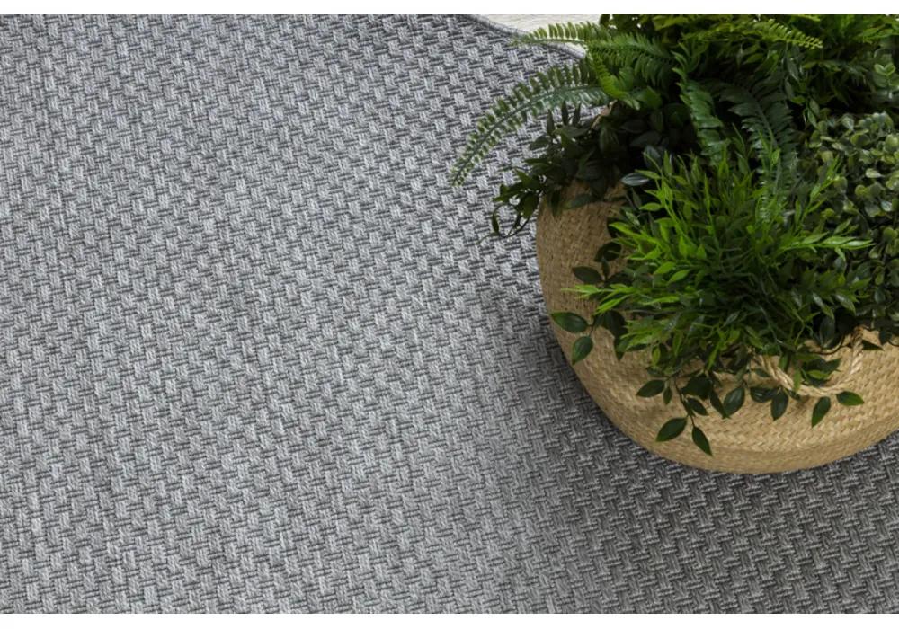 Kusový koberec Decra šedý kruh 150cm