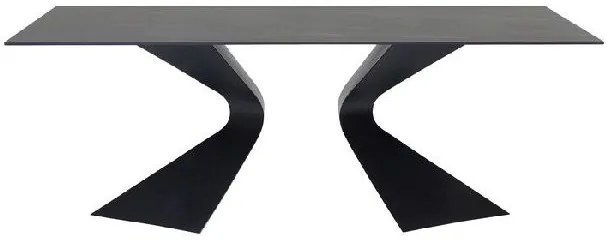Gloria jídelní stůl 200x100 cm černý