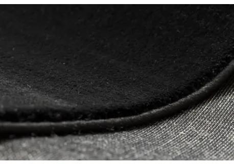 koberec EMERALD výhradní 7543 glamour, stylový geometrický černý / st velikost 180x270 cm | krásné koberce cz