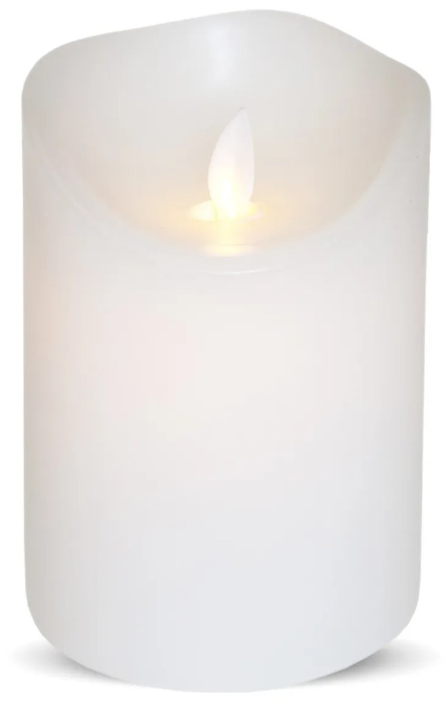 Bílá led svíčka 108326