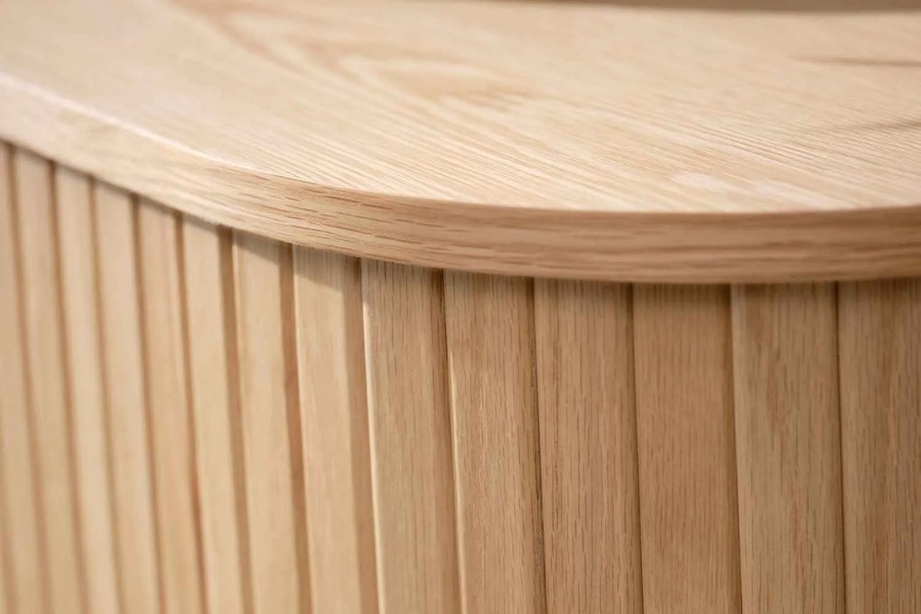 Designová skříňka Vasiliy 118 cm přírodní dub