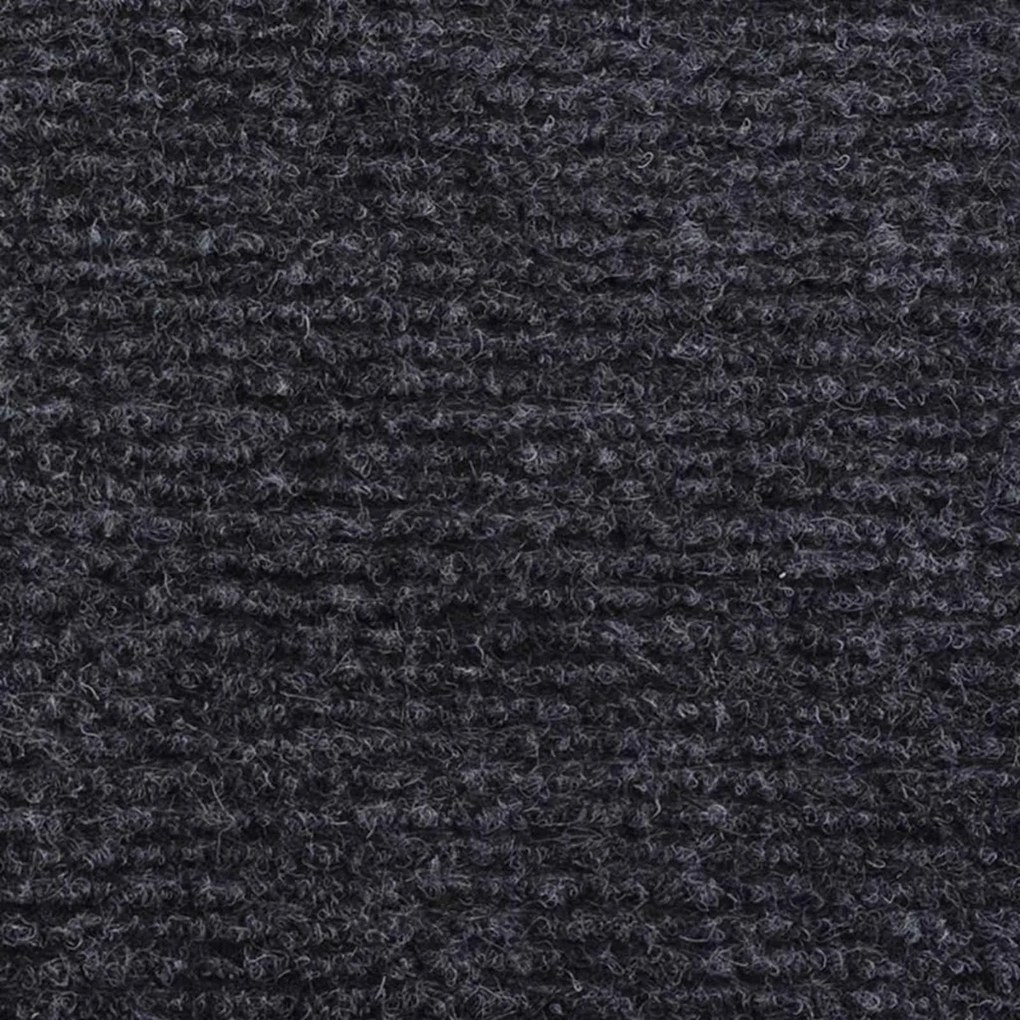 Koberec Antracitová 1,2 x 10 m Polyester 331334