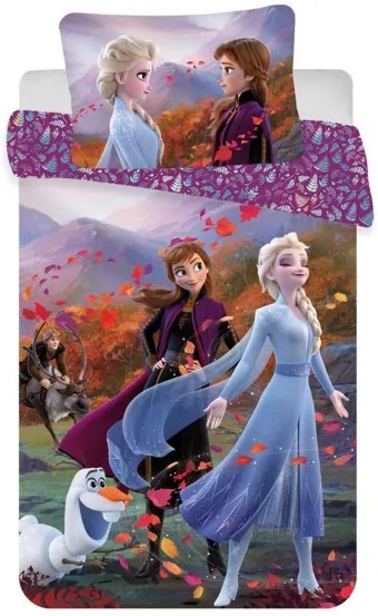 Jerry Fabrics Disney povlečení do postýlky Frozen 2 Wind baby 100x135, 40x60 cm