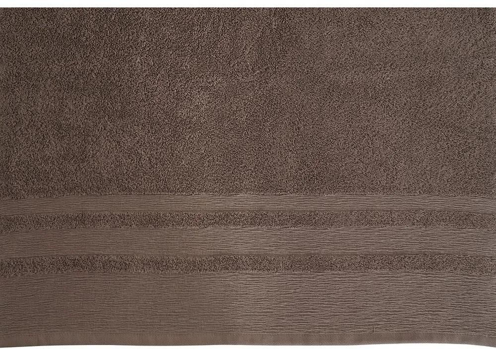 B.E.S. - Petrovice, s.r.o. Bavlněný froté ručník 50x100 Luxury - Brown