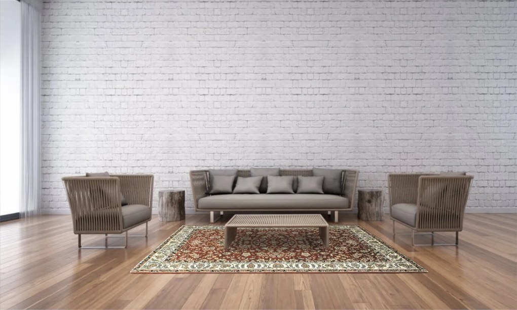 Berfin Dywany, Kusový koberec Anatolia 5378 V (Vizon), 100x200, hnědá, kancelář