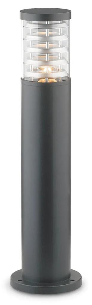 Exteriérové ​​stojanové svítidlo Ideal lux 026985 Tronciu PT1 SMALL antracit 1xE27 60W IP44 Sloupkové osvětlení