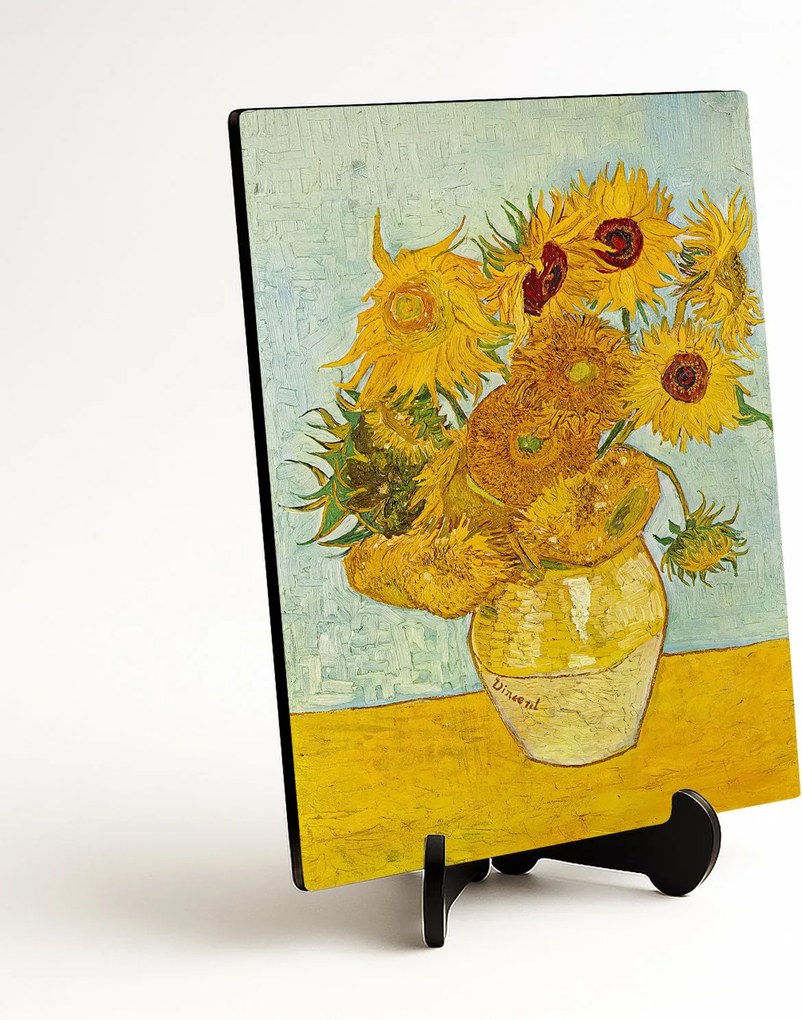 DUBLEZ | Reprodukce - Vincent van Gogh - Slunečnice (1888) | UV tisk, Premium