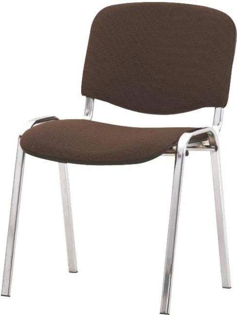 Kancelářská židle, hnědá, ISO