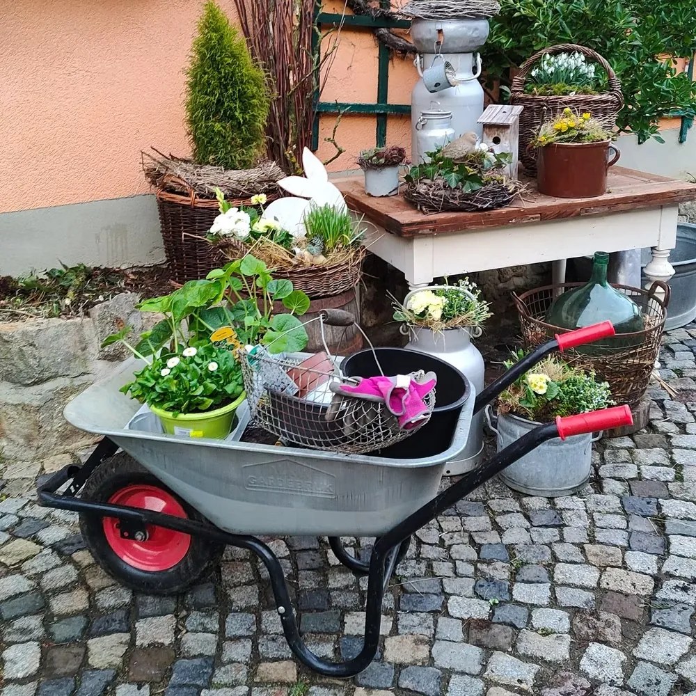 Zahradní/stavební kolečko 100 l, nosnost 250 kg 108751