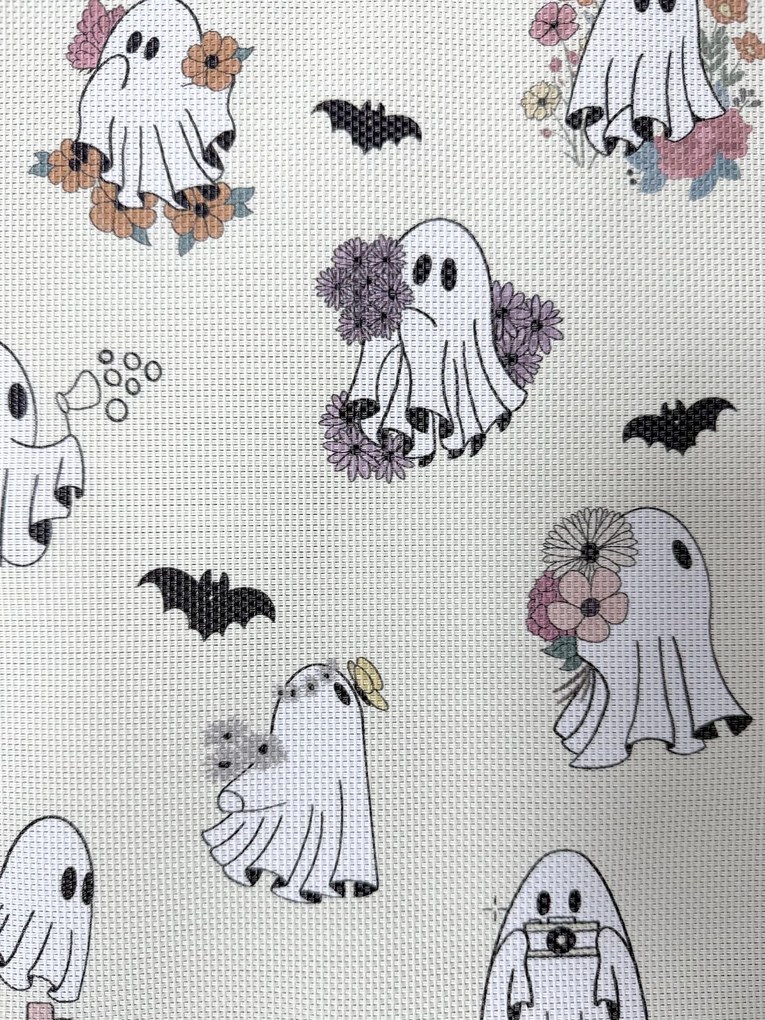 Sinsay - Prostírání na stůl s halloweenským motivem 2 ks - krémová