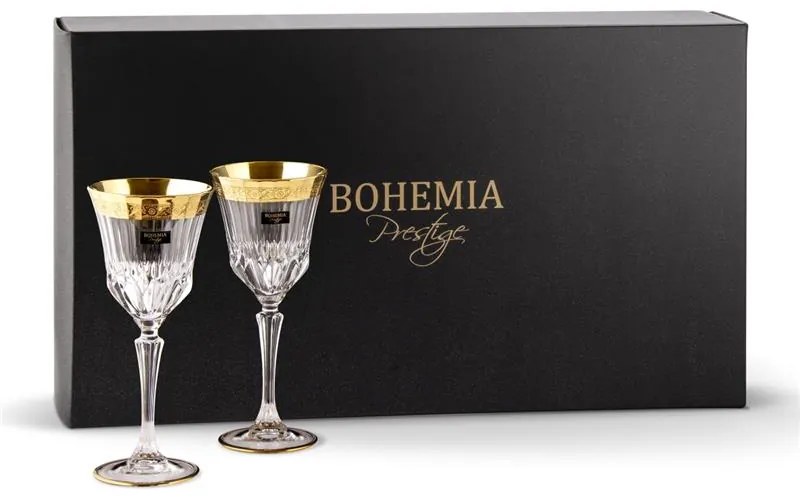 BOHEMIA PRESTIGE MIRADOR SKLENICE NA VÍNO 280ML SADA 6 KS