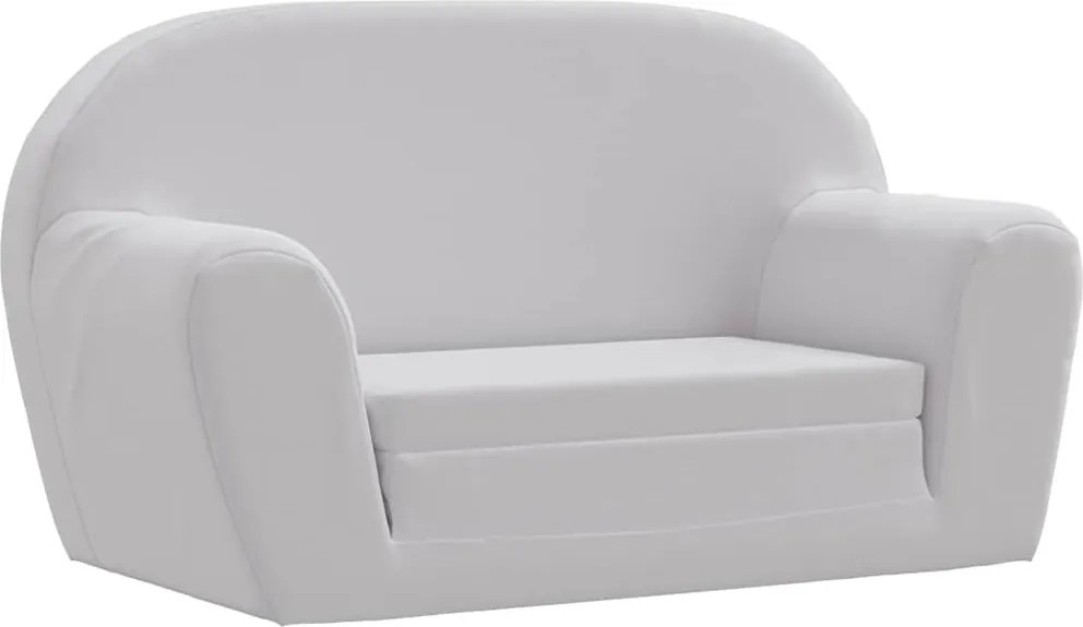Dětská rozkládací pohovka / lehátko, šedá 243257
