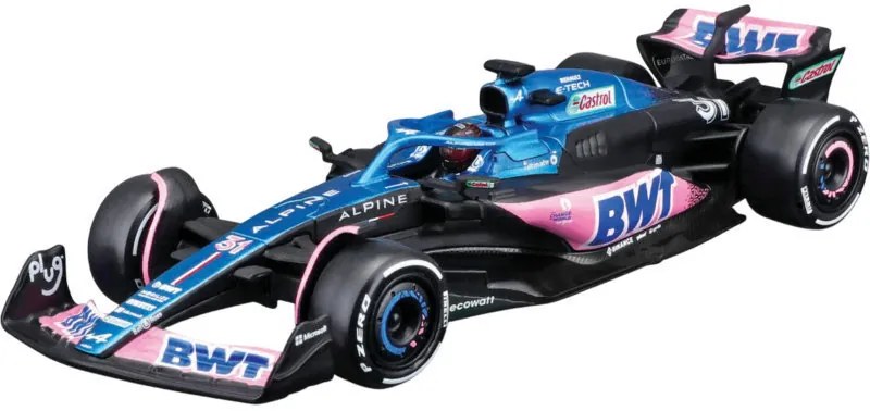 Bburago signature bwt alpine f1 team a523 1:43 #31 ocon