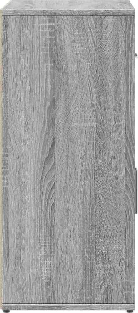 Příborníky 2 ks šedé sonoma 60 x 31 x 70 cm kompozitní dřevo 3276551