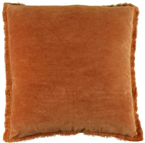 Unique Living Dekorativní polštář Feline leather brown-45x45cm
