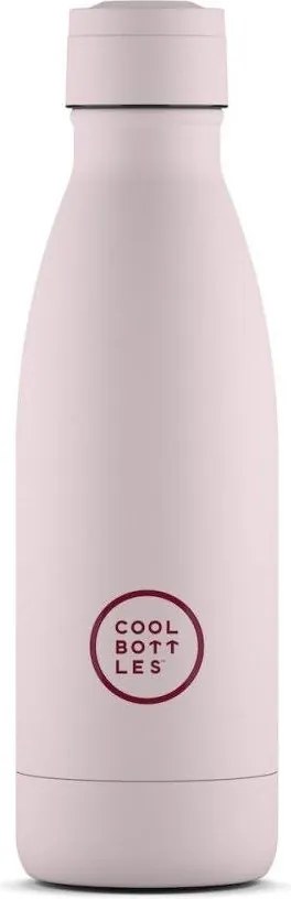 Cool bottles nerezová termolahev pastel pink třívrstvá 350 ml