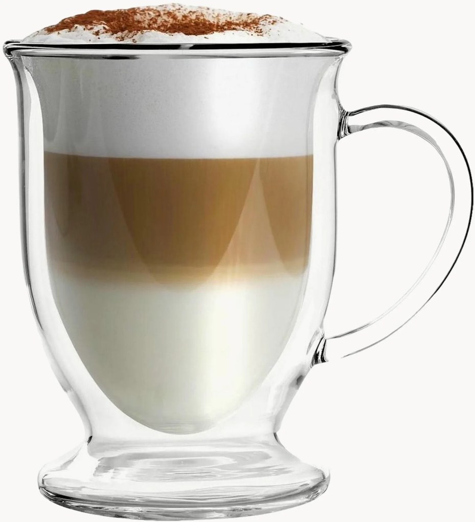 Sada 2 sklenic na latte Amo