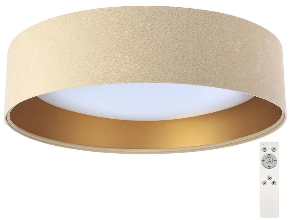 BPS Koncept LED Stmívatelné stropní svítidlo SMART GALAXY LED/24W/230V béžová/zlatá + DO BS0350