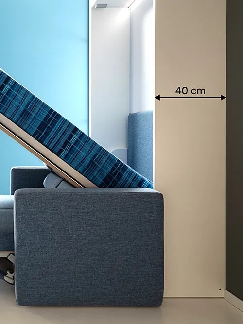 PESSOTTO kování pro sklopnou postel jednolůžko Dynamic 200x90cm vertikální