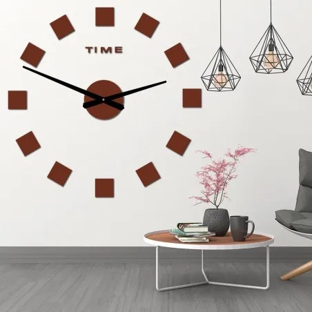 Velké hodiny na stěnu Styles | 3D hodiny 12P036