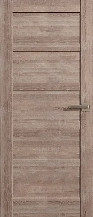 Interiérové dveře vasco doors BRAGA plné, model 1 Průchozí rozměr: 70 x 197 cm, Orientace dveří: Levé dveře, Dekor: Dub Aljaška