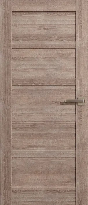 Interiérové dveře vasco doors BRAGA plné, model 1 Průchozí rozměr: 70 x 197 cm, Orientace dveří: Levé dveře, Dekor: Ořech columbia
