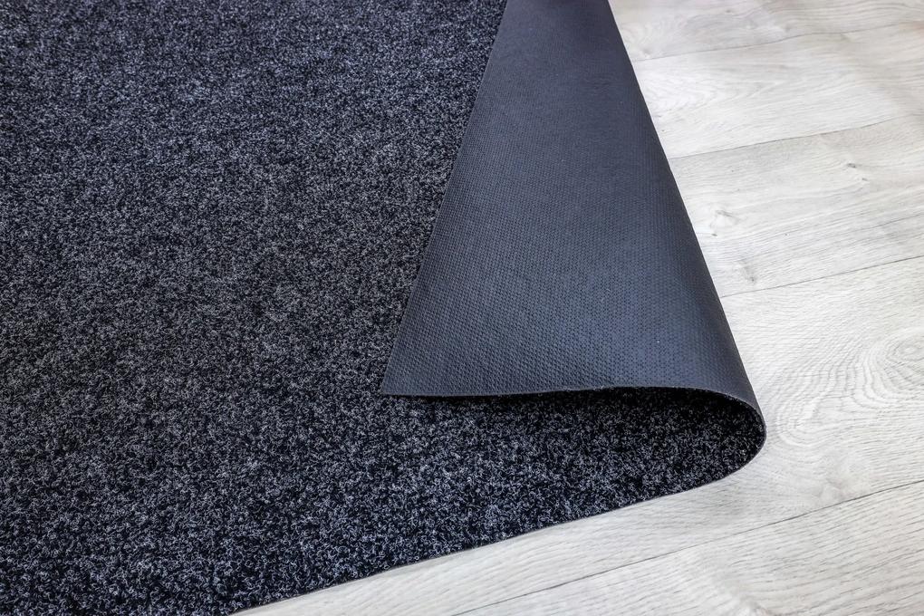 Zátěžový koberec New Orleans 236 + gel - černý - 3m | 4m