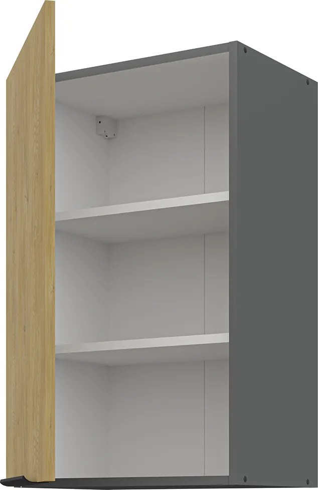 CREMONA ac | horní skříňka 45 G-72 1F policová | 45 cm | antracit/cremona