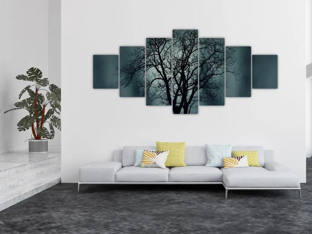 Obraz stromu v zatmění (210x100 cm)