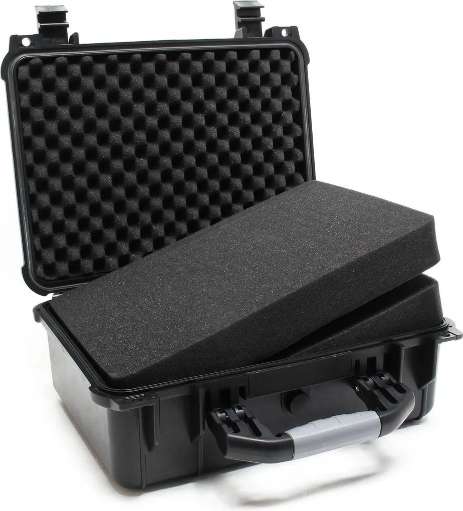 Univerzální přepravní kufr Wiltec – 40,6 × 33 × 17,4 cm, černá (61180)