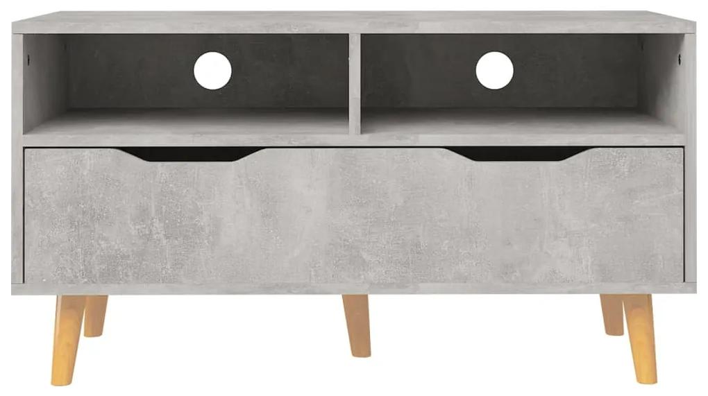 TV skříňka betonově šedá 90 x 40 x 48,5 cm kompozitní dřevo - Default Title