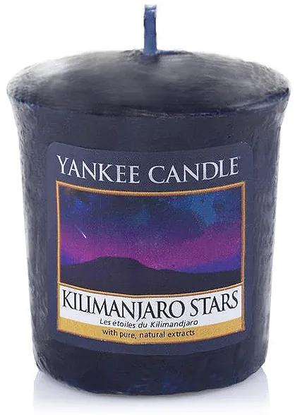 Yankee Candle – votivní svíčka Kilimanjaro Stars (Hvězdy nad Kilimandžárem), 49 g