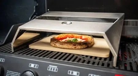 Pizza kryt TURBO s pizza kamenem Enders