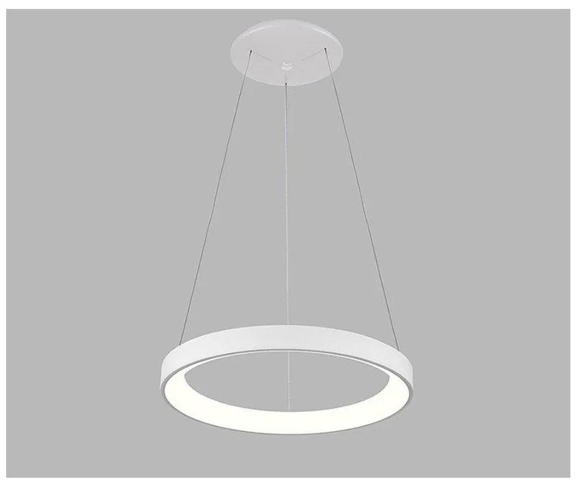 Led2 Závěsné LED svítidlo BELLA SLIM P-Z ø 48 cm Barva: Bílá, Stmívání: Casambi TW