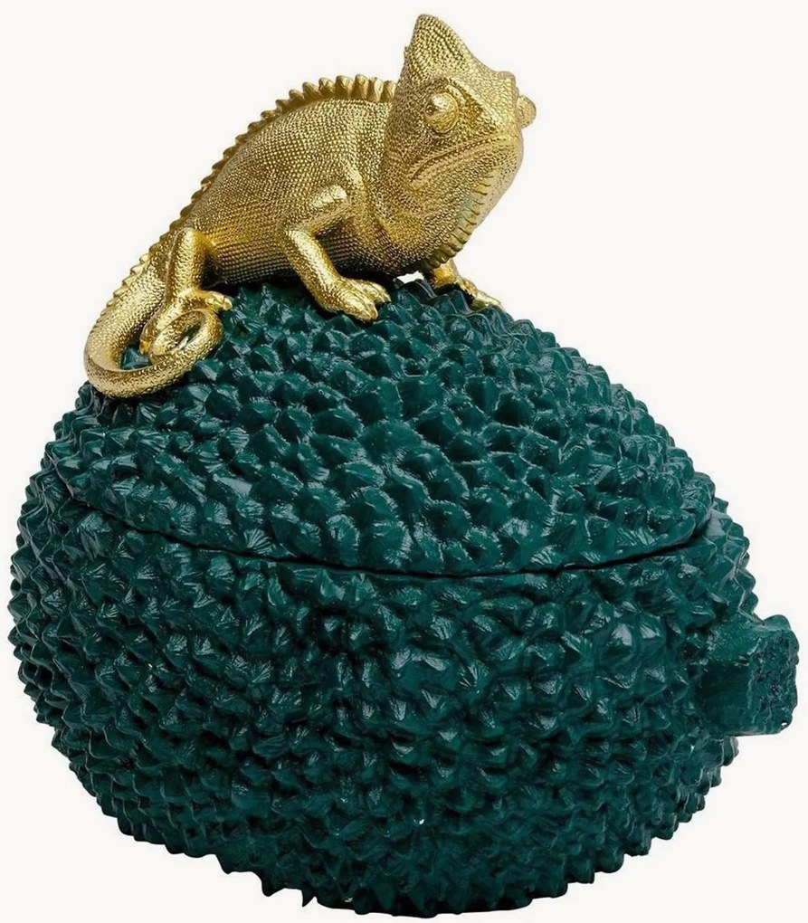 Dekorativní dóza Jackfruit Chameleon