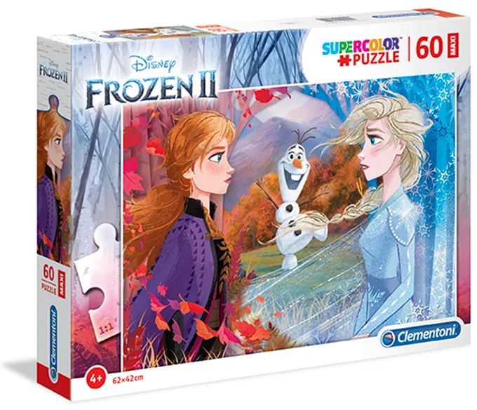 Clementoni - Puzzle Maxi 60 Frozen 2