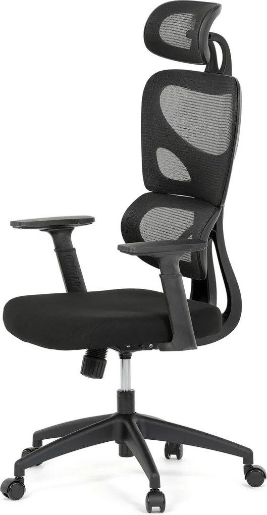 Ergonomická kancelářská židle LEXON - černá síťovina