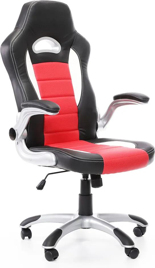 AUTRONIC Kancelářská židle KA-E240 RED | BIANO