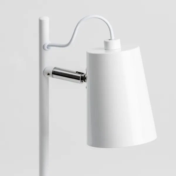 LED Stolní lampa 1xE14/4,9W/230V bílá