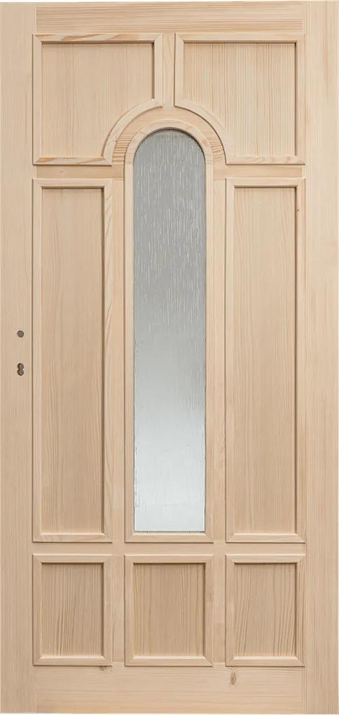 Hrdinka Kazetové dveře Hamburk B 80 cm Pravé