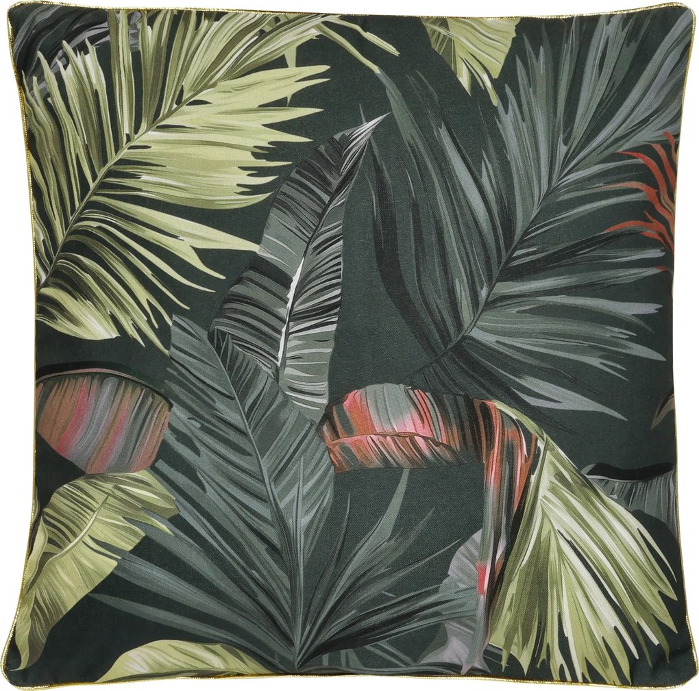 Livarno® Dekorativní polštář, 45 x 45 cm (listy)