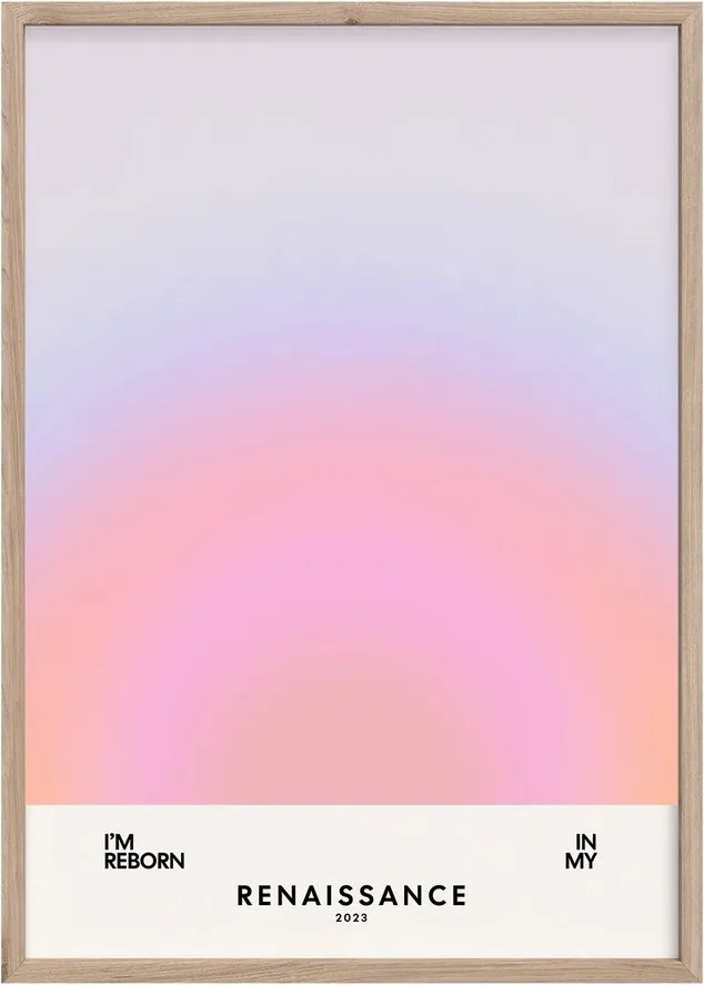 Tištěný obraz s rámem 50x70 cm Soft Nuances – Styler