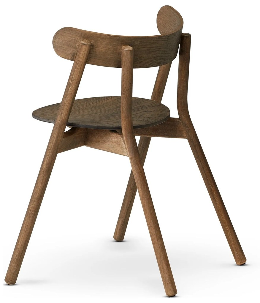 NORTHERN Židle Oaki Dinning Chair, Smoked Oak