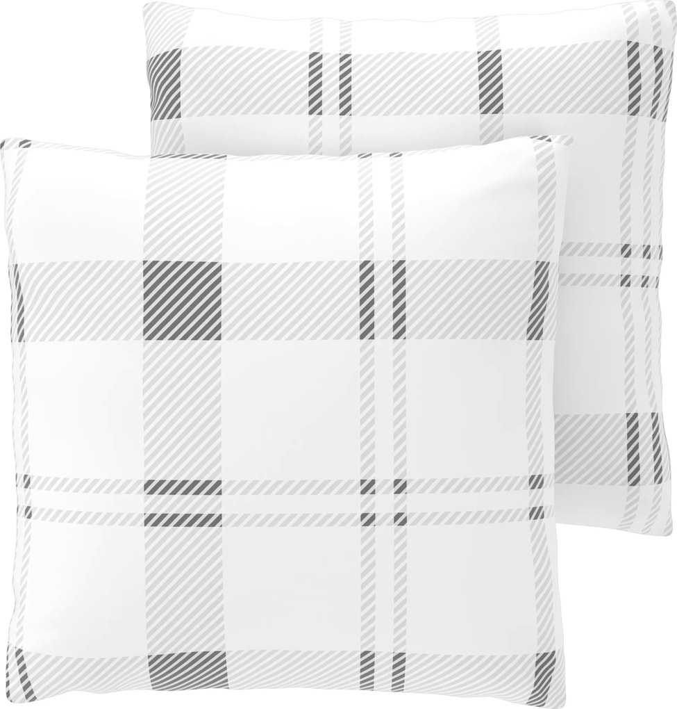 Livarno® Potah na polštář z jemného flanelu, 50 x 60 cm, 2 kusy (kostka)