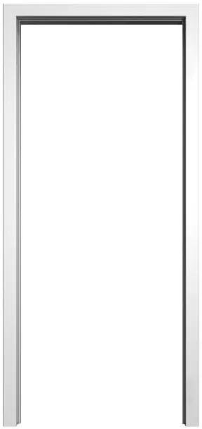 Zárubeň NORMAL pro celoskleněné dveře - CPL LAMINÁT - Bílá perla Průchozí šířka (cm): 110, Průchozí výška (cm): 210