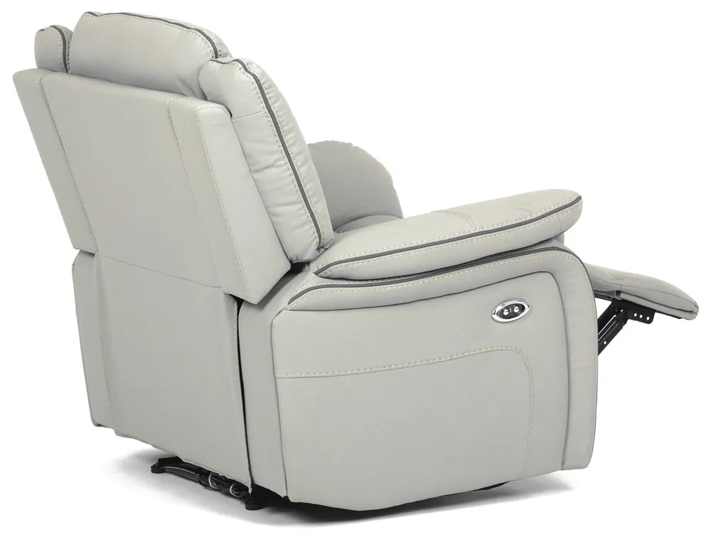AUTRONIC TV a relaxační křeslo s elektrickým ovládáním, potah ekokůže v odstínu lanýž TV-4119 LAN